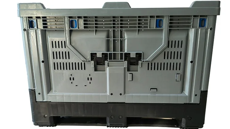 Foldable Plastic Pallet Box Collapsible Pallet Container Heavy Duty ...