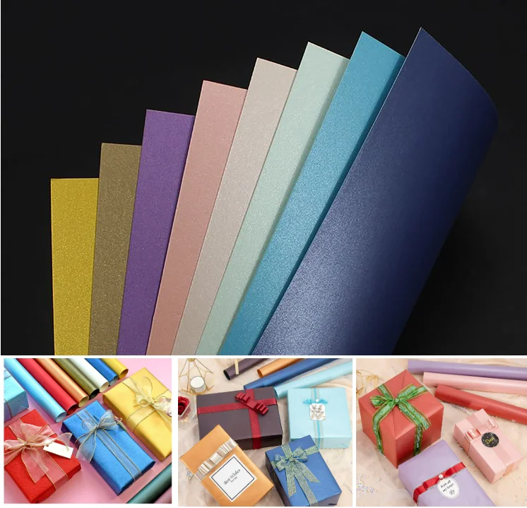 Luxury Printable A3 A4 A5 A6 8.5*11INCH Pearl Cardstock White Shimmer ...