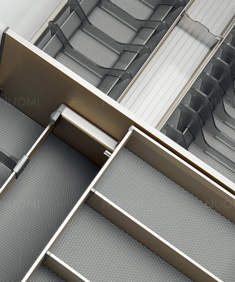 NUOMI Kitchen Drawer Sliding Baskets - Organize Efficiently