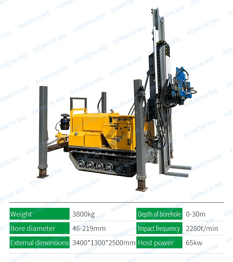 Full Hydraulic Malaysia Geotech Spt Test Drilling Machine For Soil ...