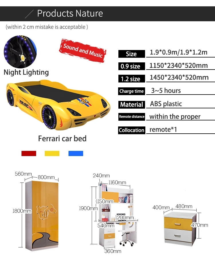 Little Tikes Car Bed,Car Bed With Sounds,Lights And Remote Controller ...