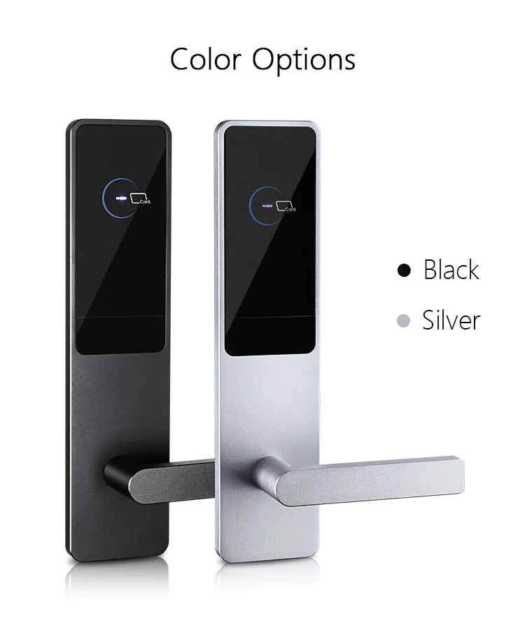 Smart Door Lock - Keyless RFID Card for Hotels & Wood Doors