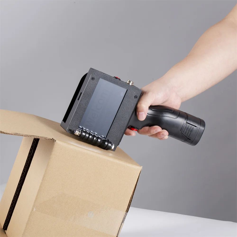 Small Portable Handheld Inkjet Printer for Bottle Craft Paper Bag ...