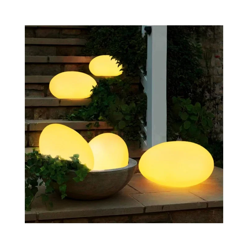 Waterproof Outdoor Courtyard Ground Landscape Multiple Color LED Solar ...