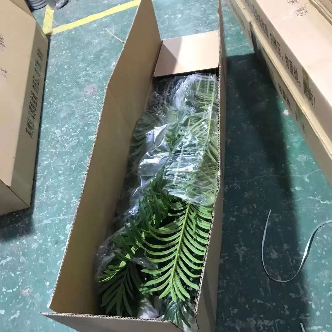 80cm 7 Leaves Home Decor Bonsai Artificial Silk Cloth Banana Potted ...