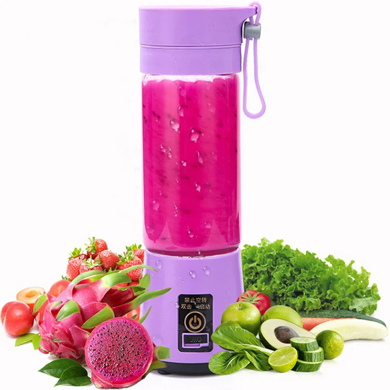 Smoothie Machine Electric Household Maker Wireless Rechargeable Usb ...