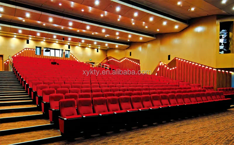 Vip Auditorium Stadium Chair Seat With Tablet Armrest Audience Seats ...