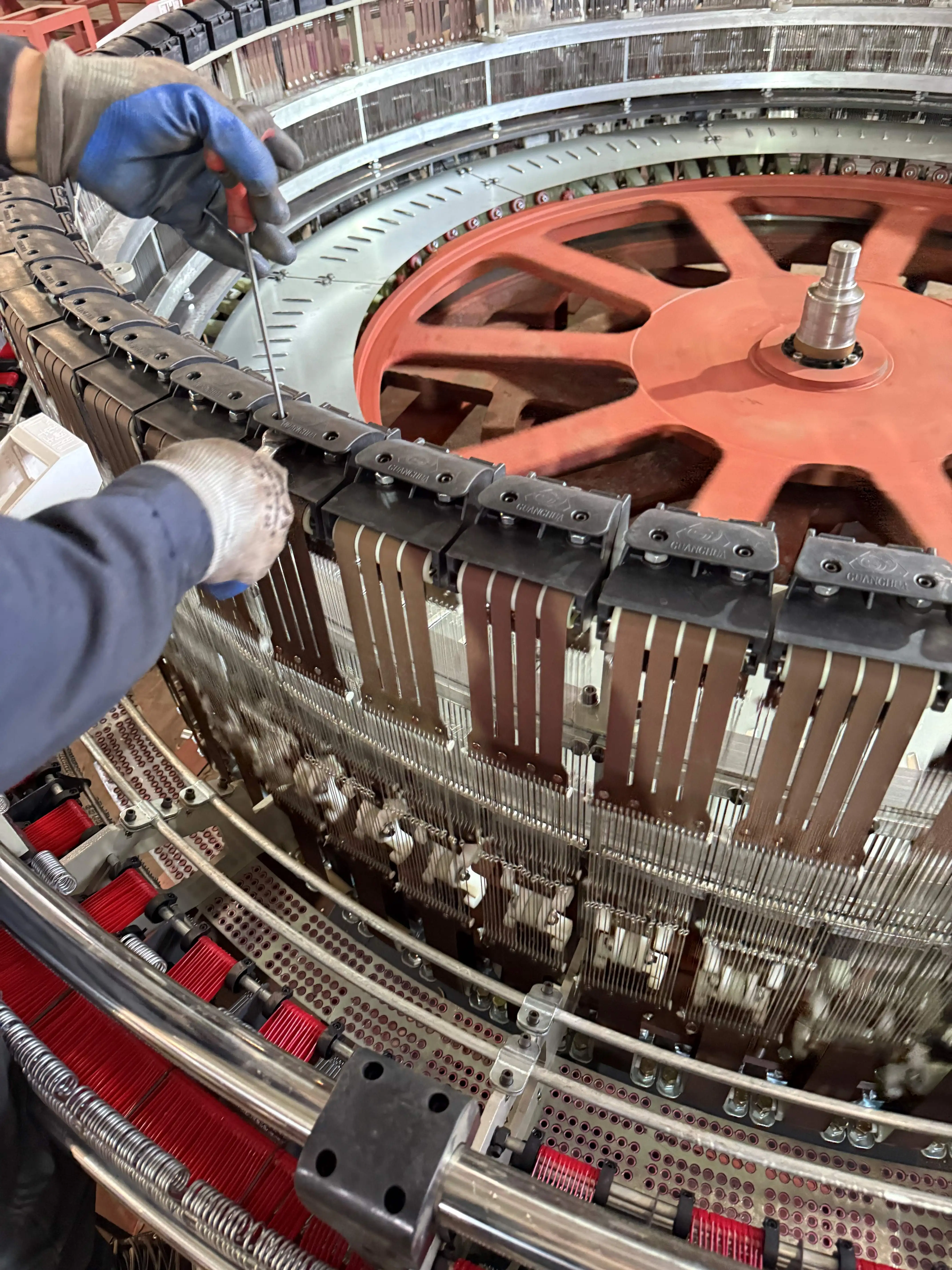 Advanced 10-Shuttle Round Weaving System for High-Quality Fabrics ...