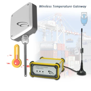 Cold Storage Status Wall Mount Temperature Sensor High Temperature ...