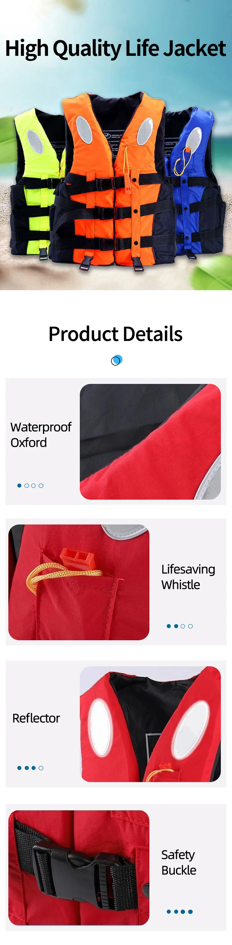 Factory Chalecos Salvavidas Water Rescue Lifesaving Jacket Super Soft ...