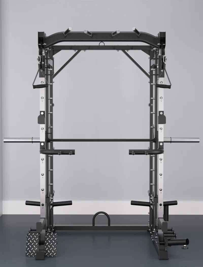 Multi Functional Squat Rack Smith Machine with 70kg Stack