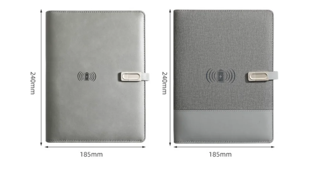 2024 Custom A5 Power Bank Charging Planner Diary Notebook Set