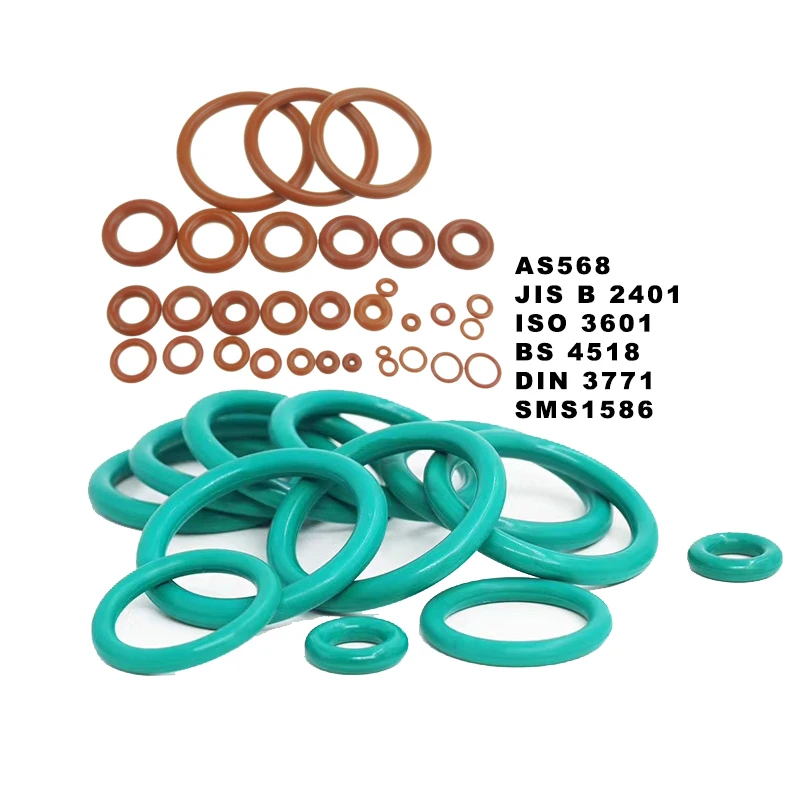 Standard Size As568 Jis B 2401 O Ring Iso 3601 Bs 4518 Rubber Oring ...