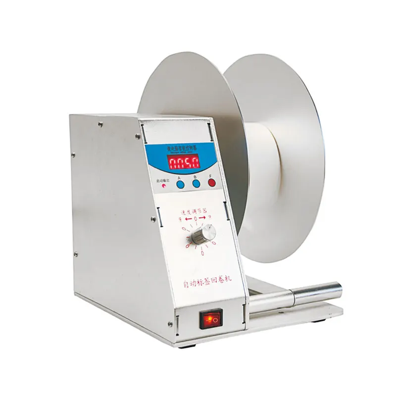 Automatic Digital Adhesive Sticker Label Winding Label Rewinding ...
