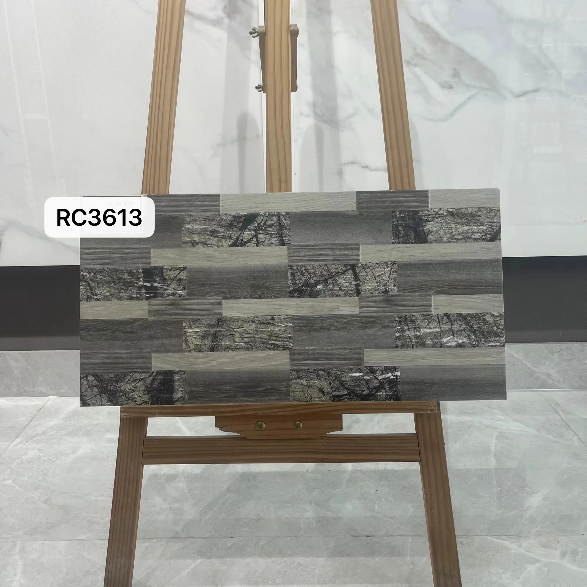 300x600mm Modern House Exterior Wall Cut Natural Stripe Smooth All ...