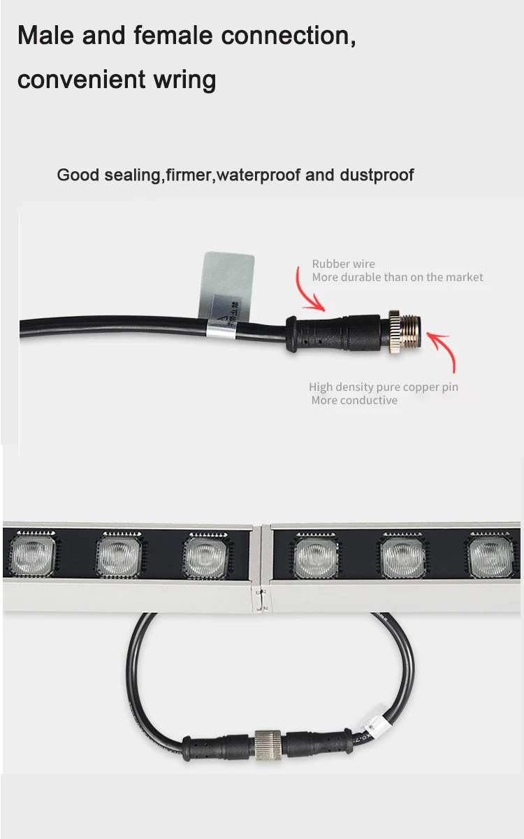 Dmx512 Control Available Aluminum Alloy Ip65 36w Outdoor Wall Mounted ...