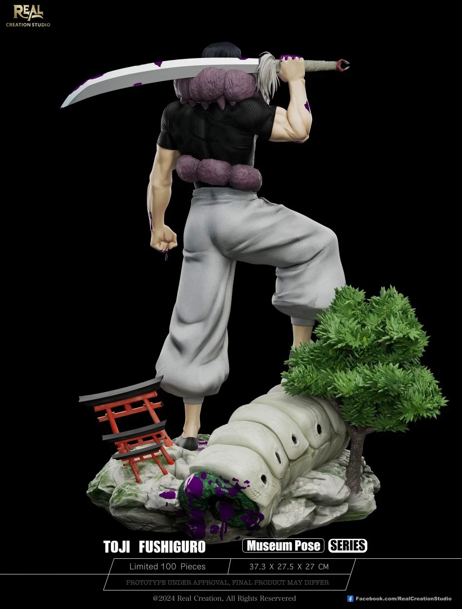 Japan Anime GK Real. Fushiguro Toji Action Figure for Collection ...