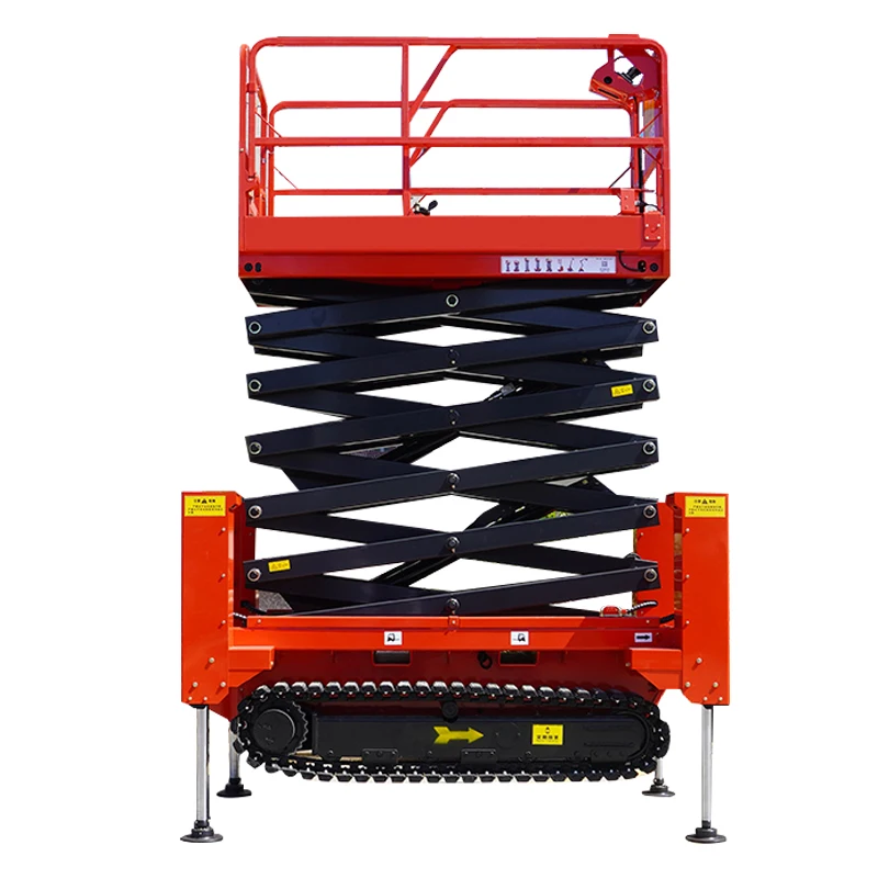 Hydraulic Manlift Aerial Work Platform Telescopic Boom Self Propelled ...