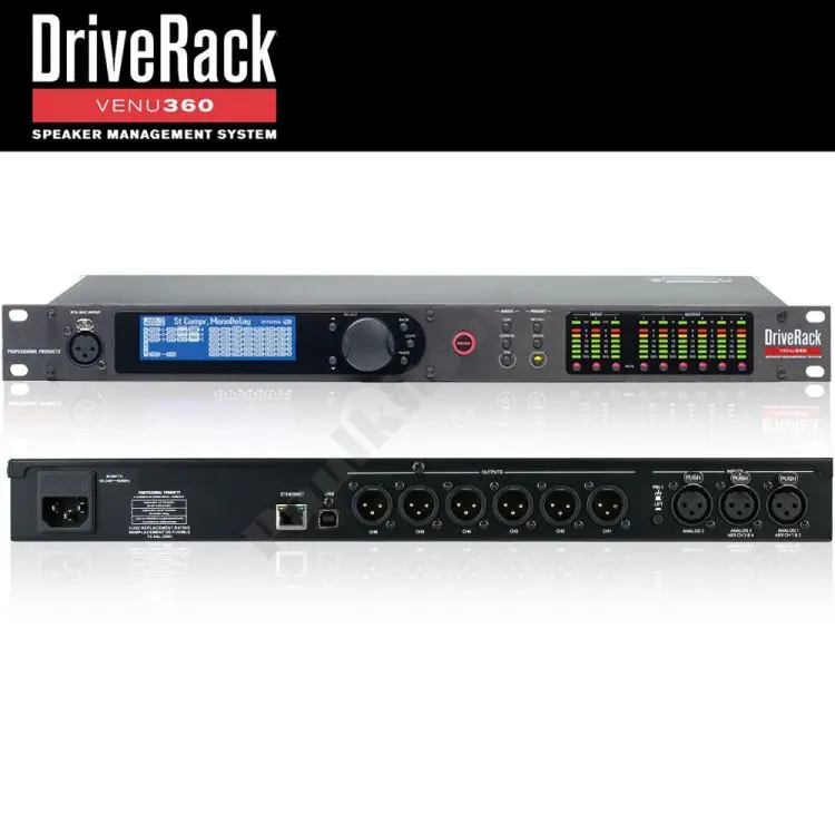 Dbx Driverack Audio Effects Processor Digital Audio Processor Speaker Management Dbx ...