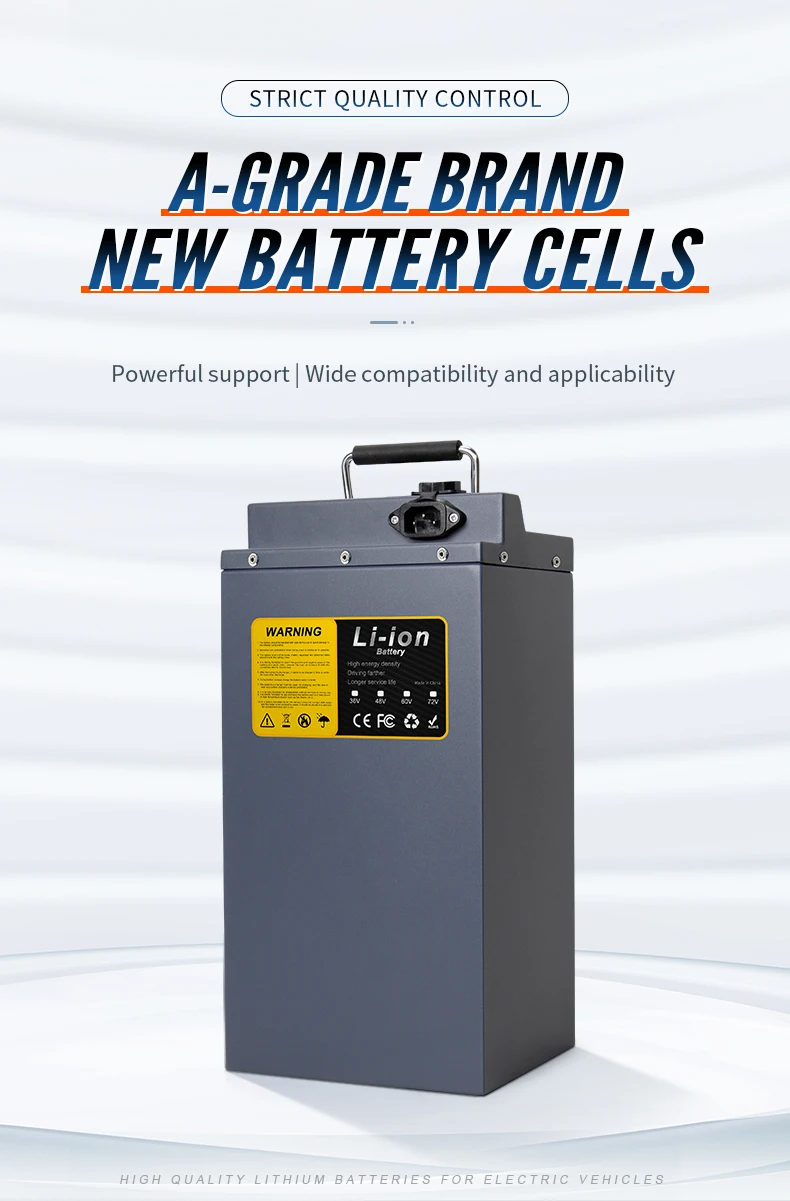 E-motorcycle Battery - 48V 55ah Ternary Lithium Battery