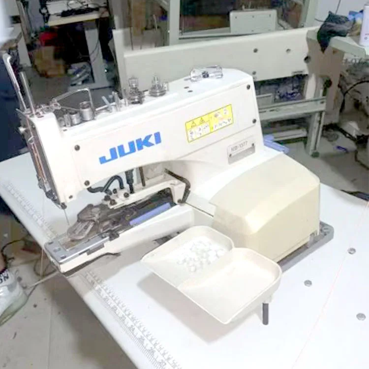 Japan Brand Used Juki 1377 Button Attach Golden Supplier Industrial ...
