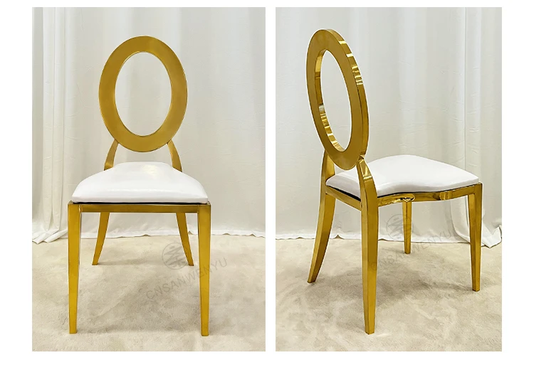 Luxury Round O Back Design Party Rental Chairs for Events