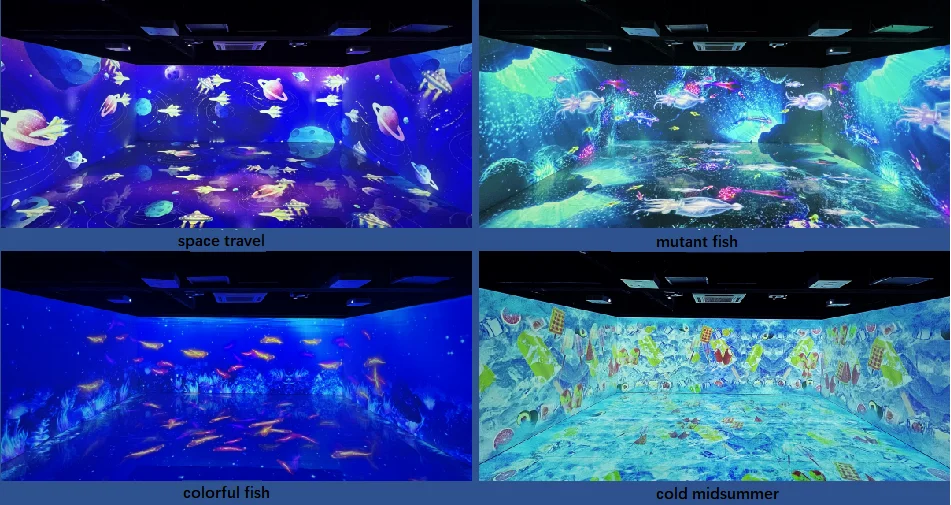 Laser Immersive Space 3d Holographic Display Projector Interact ...