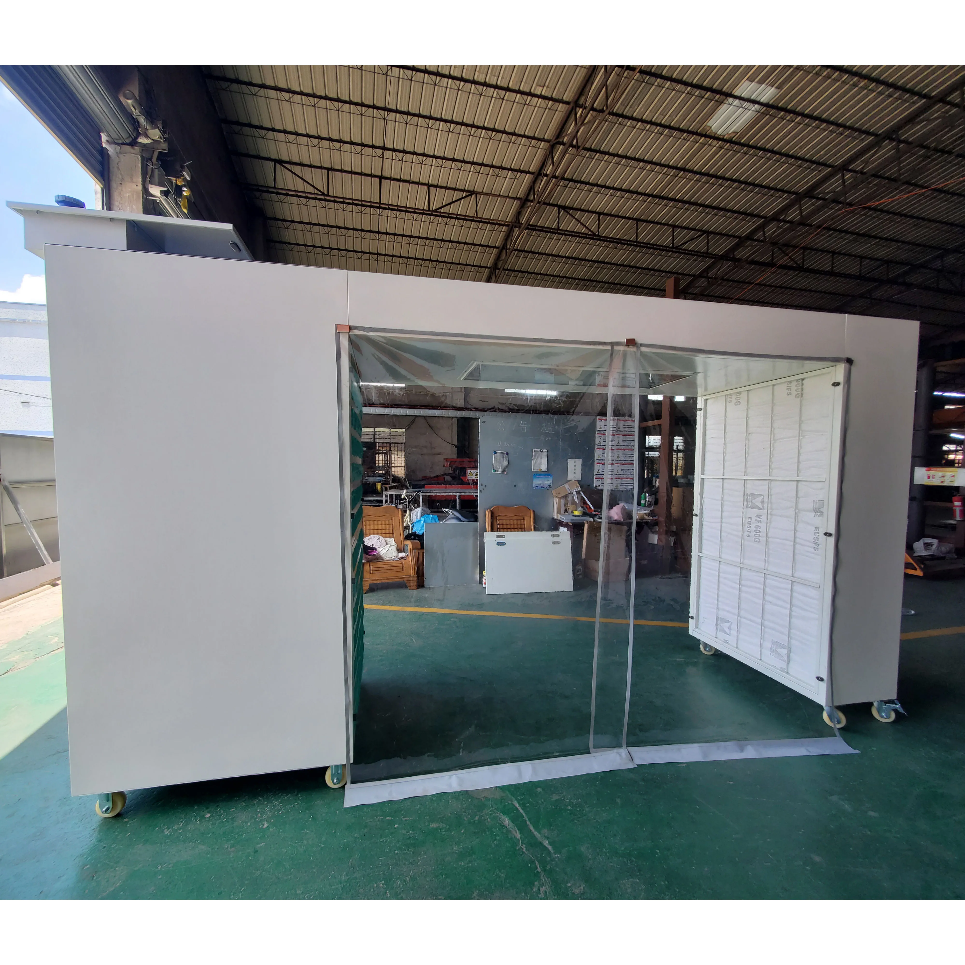 Mobile Paint Bays PVC Paint Cabinet Car Portable spray booth ...