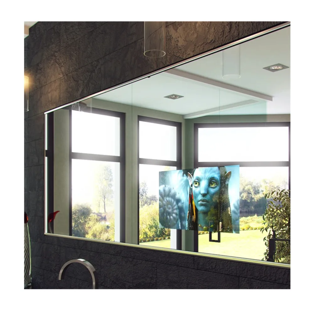 Dielectric Smart Mirror Glass - Two Way Mirror with Touch Foil