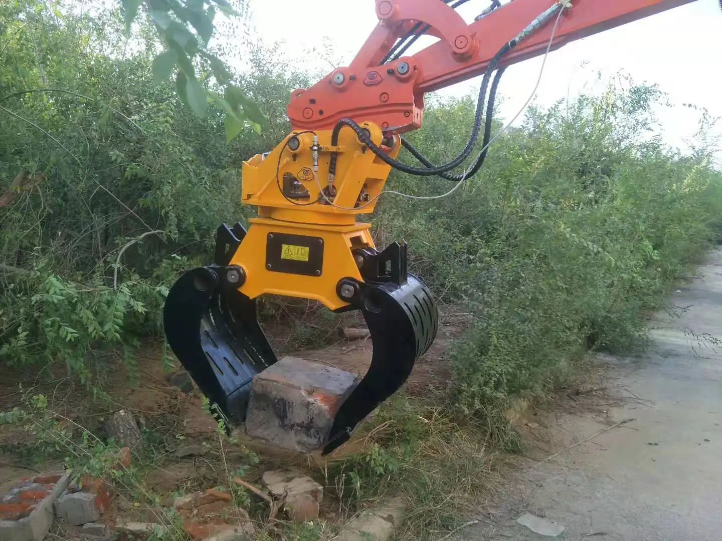 Factory Price Demolition Sorting Excavator Gripper Sorting Grappler ...