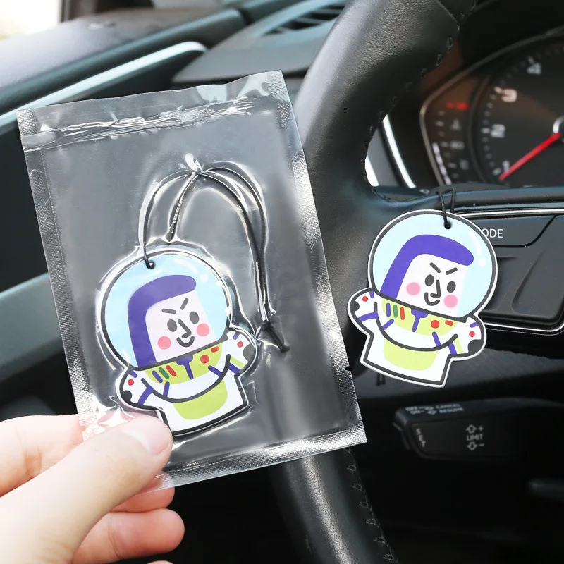 Custom Car Perfume Anime Design Hanging Paper Accessories Deodorant Car ...