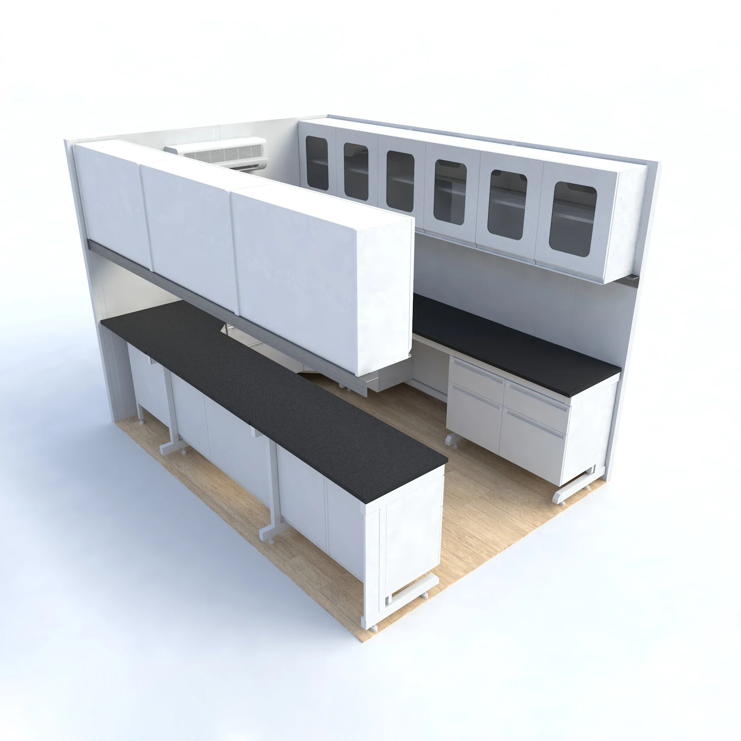 Mobile Laboratory in a 40HQ Container - Transportable Lab