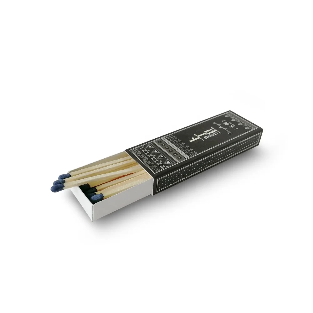 Promotional Cigar Matches Safety Wooden Matches Custom Box Matches ...