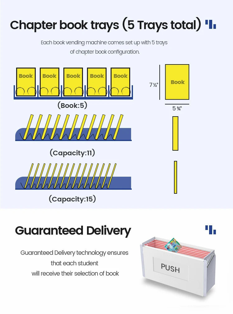 TCN Library School Books Vending Machine - Scholastic Sale