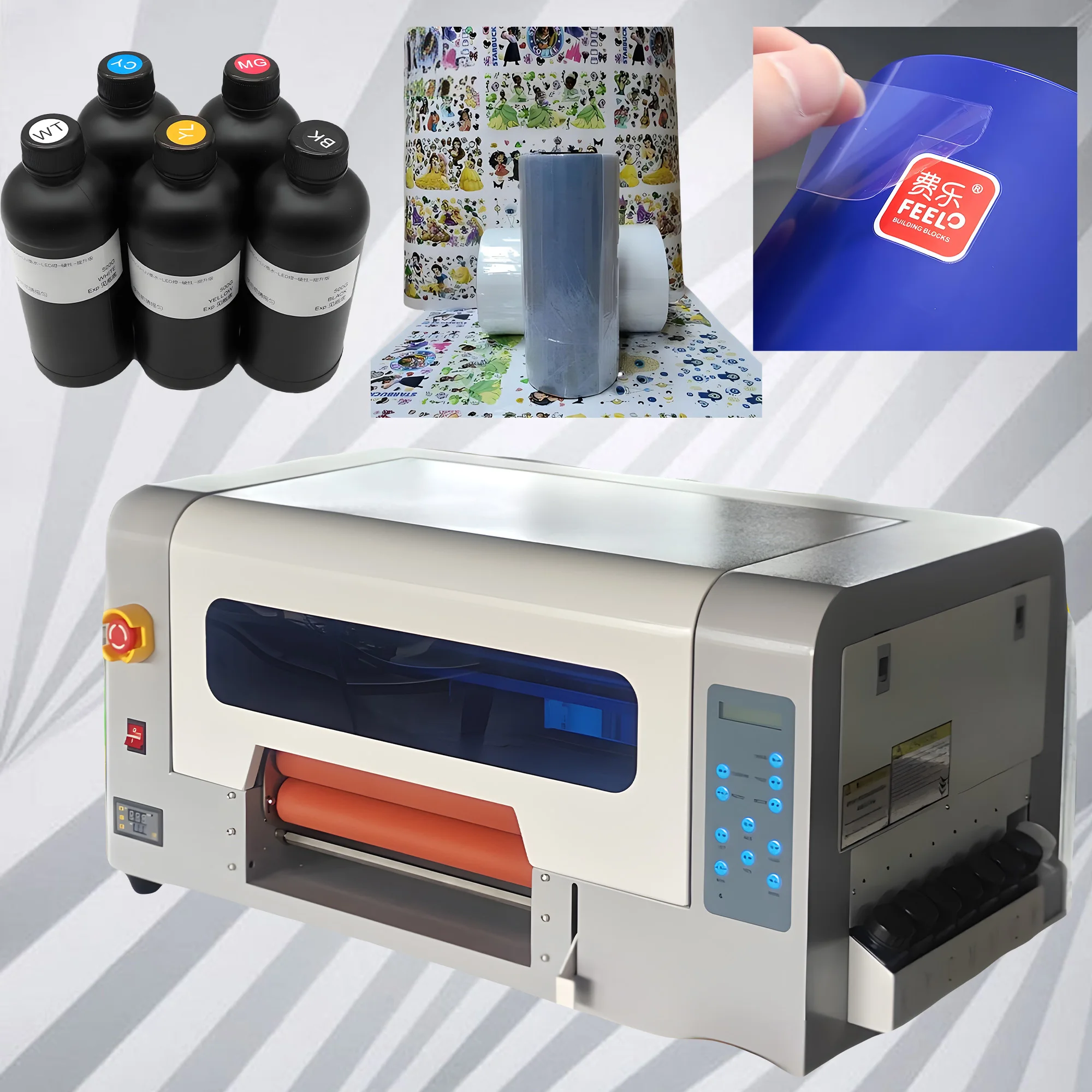 Materials Good Price Printer A3 UV DTF Roll to Roll Uv Printing Machine for Shoe Upper| Alibaba.com