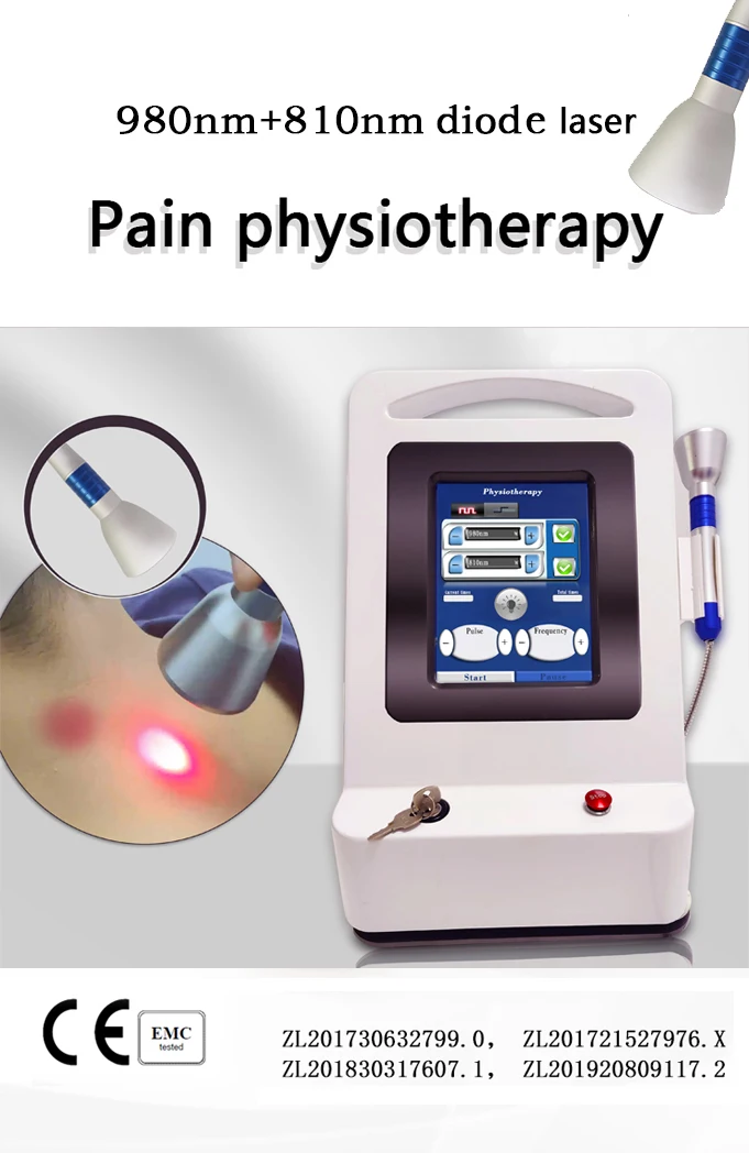 980nm 1064nm 30w Laser Physical Therapy 4 High Power Pain Relief ...