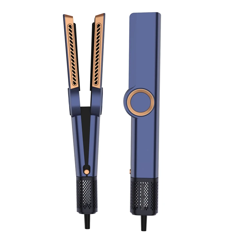 5 Step Wide Plate Salon Heat Control Styling Comb Hair Straightening ...