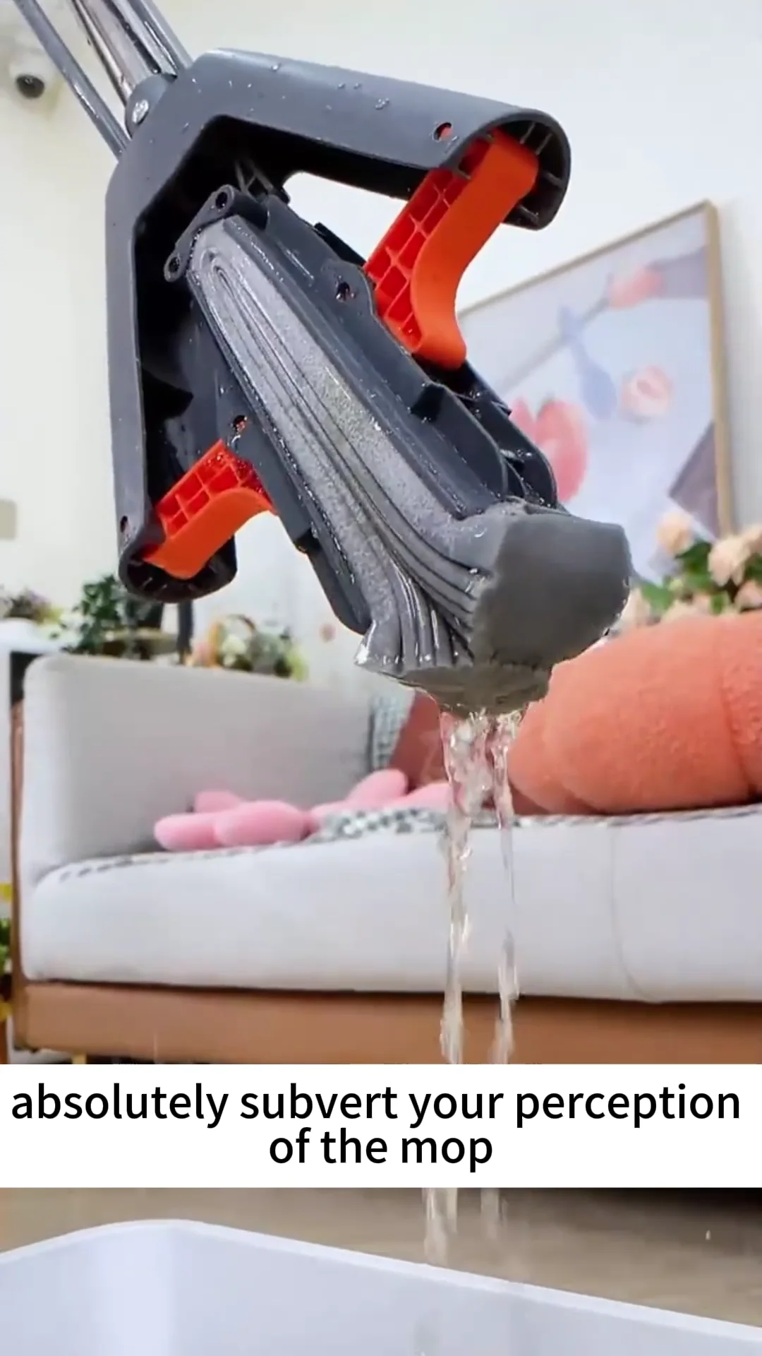 Wholesale Self-wringing Wide Roller Pva Sponge Heads Mops Floor ...