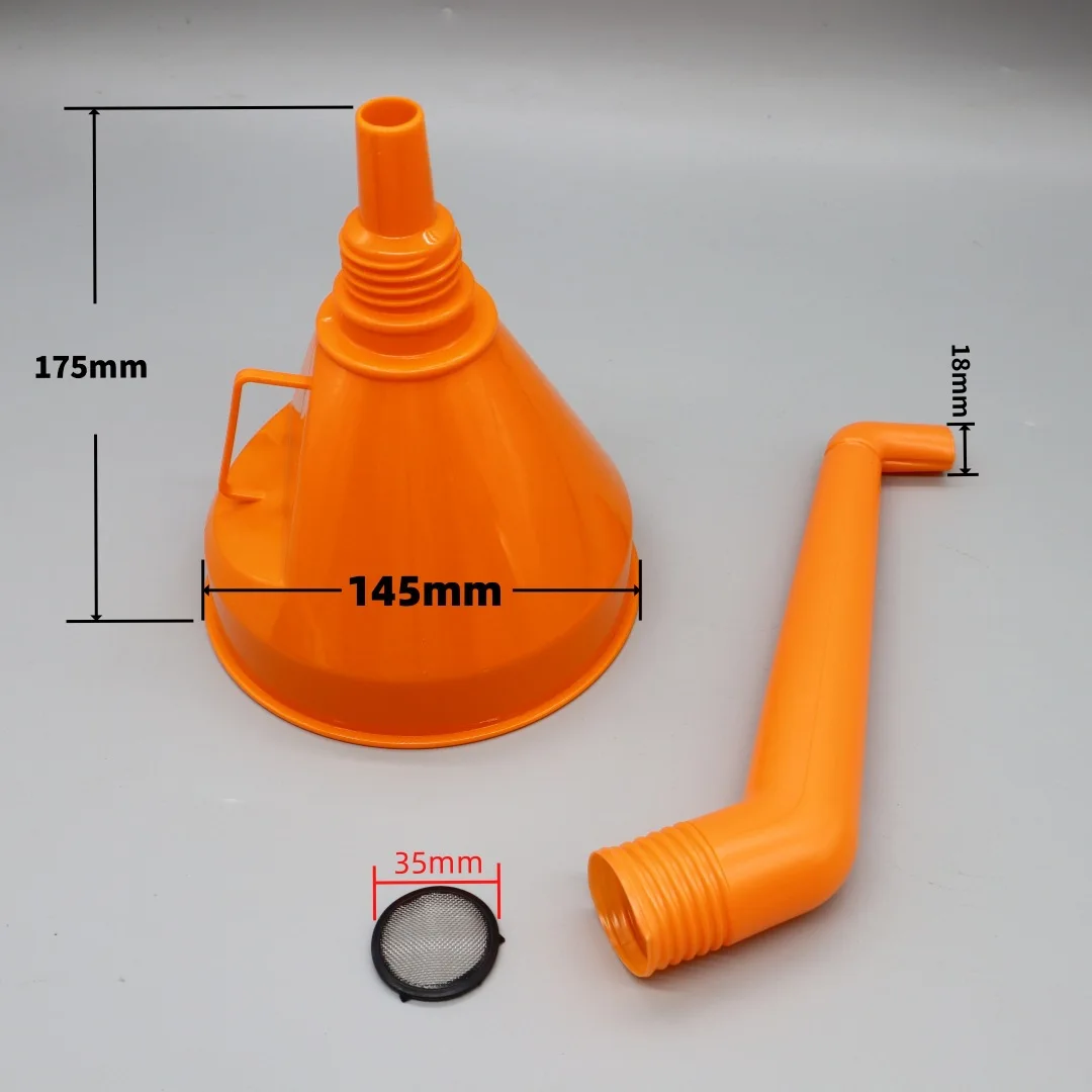 Detachable Car Refueling Funnel Large Size 145 Mm Oil Funnel For ...