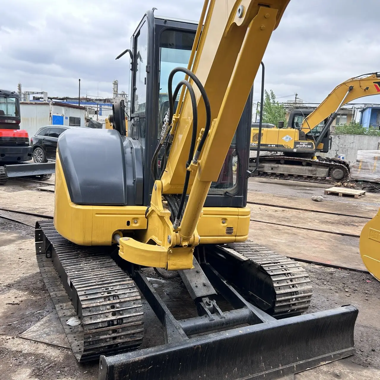 Second-hand Engineering & Construction Machinery Used Mini Digger Komatsu Pc35mr Hydraulic ...