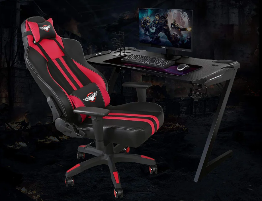 Relax Gaming Chair Ergonomic Computer PVC Leather Racing Silla Gamer Massage Gaming Chairs ...