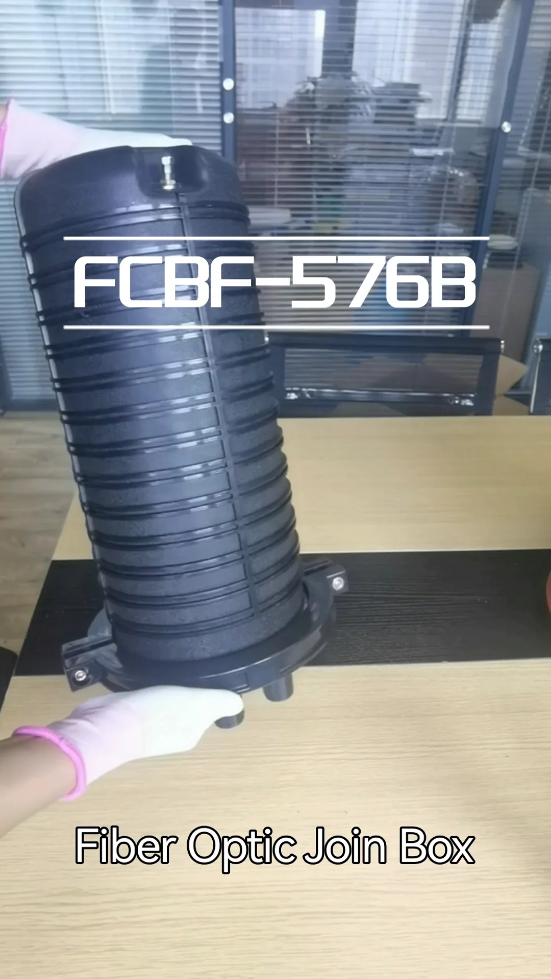 576 Core Fiber Optic Splice Enclosure Dome 3m Fiber Optic Joint Closer ...