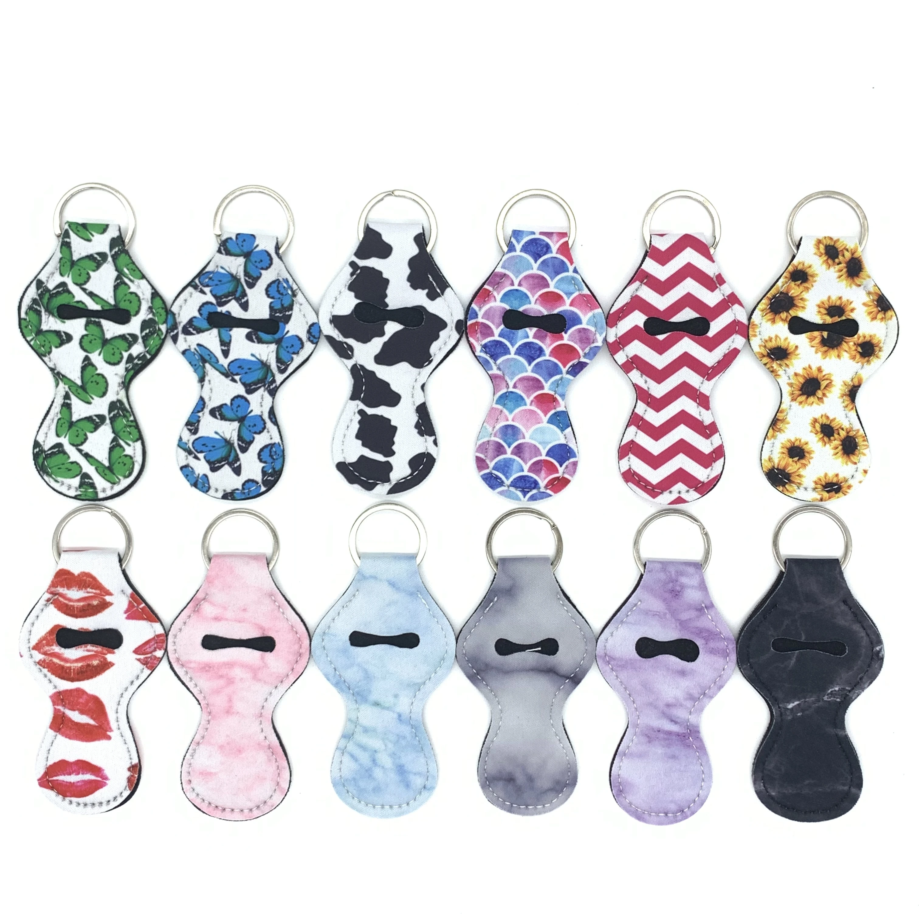 Self Key Chain Woman Alarm Set Safety Defense Keychain Shell Rhinestone ...