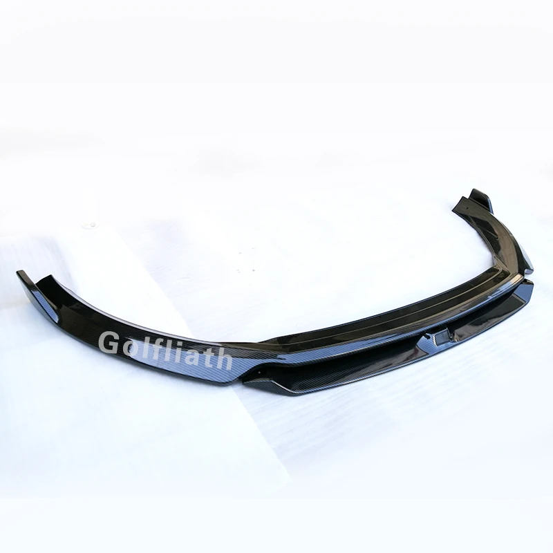 Front Bumper Lip Spoiler For V.w Passat Cc R-line 2013 2014 2015 Body ...