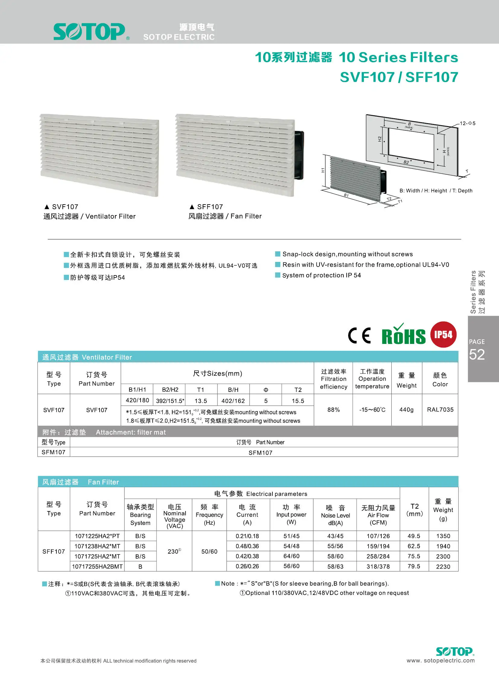 420x180mm Ventilation Fan Filter for Electric Cabinet Enclosure Cooling ...