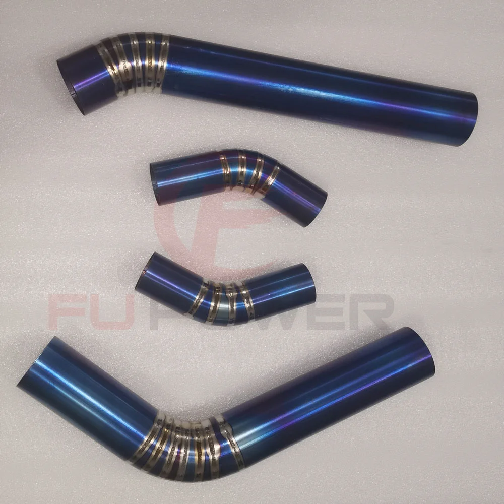 Custom Built Titanium Pipes For Turbo Exhaust Air Intake Kit ...