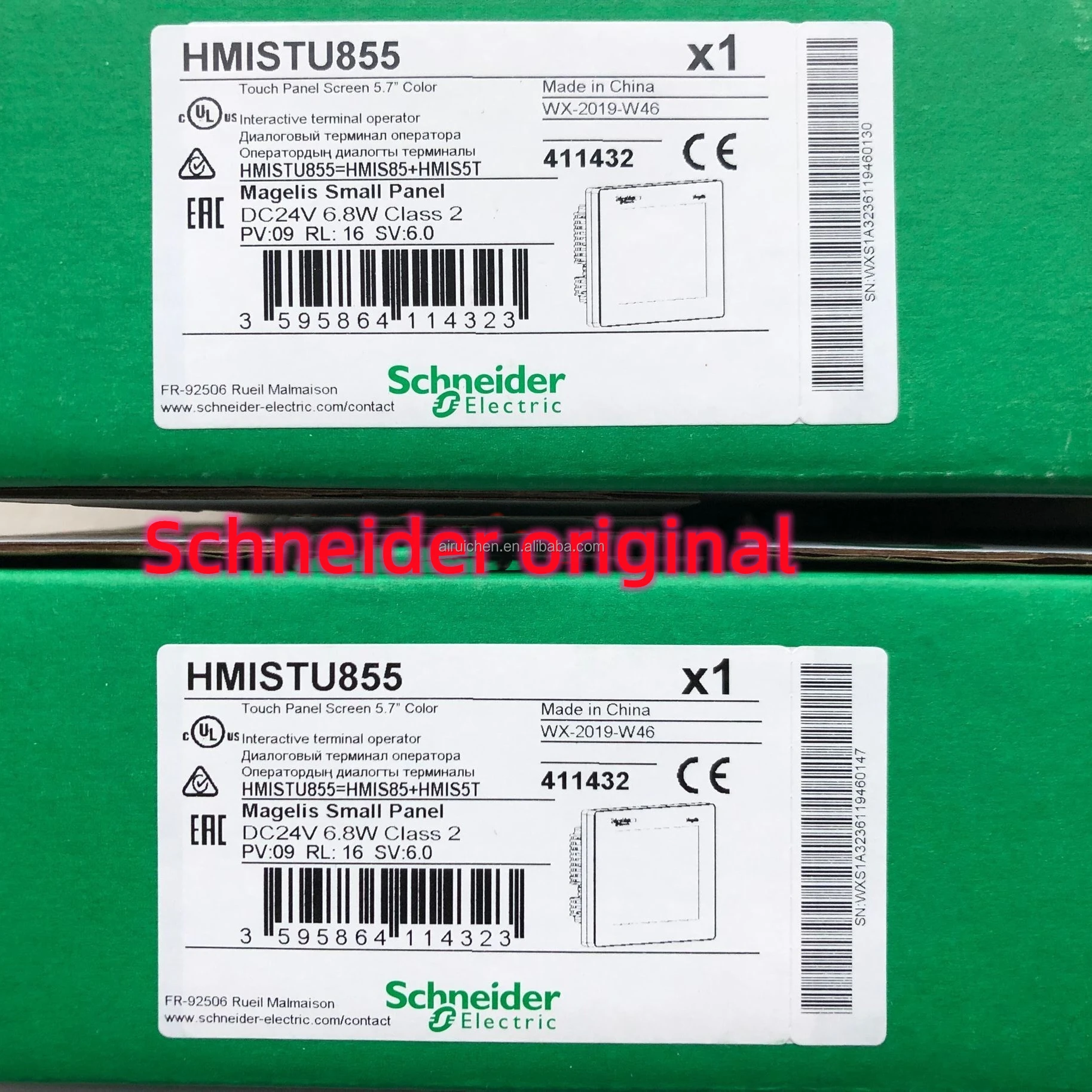 Brand New Telemecanique Hmis85+hmis5t Touch Panel Screen 5.7inch Color ...