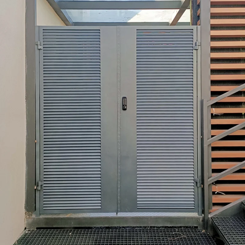 Louver Gate and Fences House Designs Wpc Aluminum Hot Sale System ...