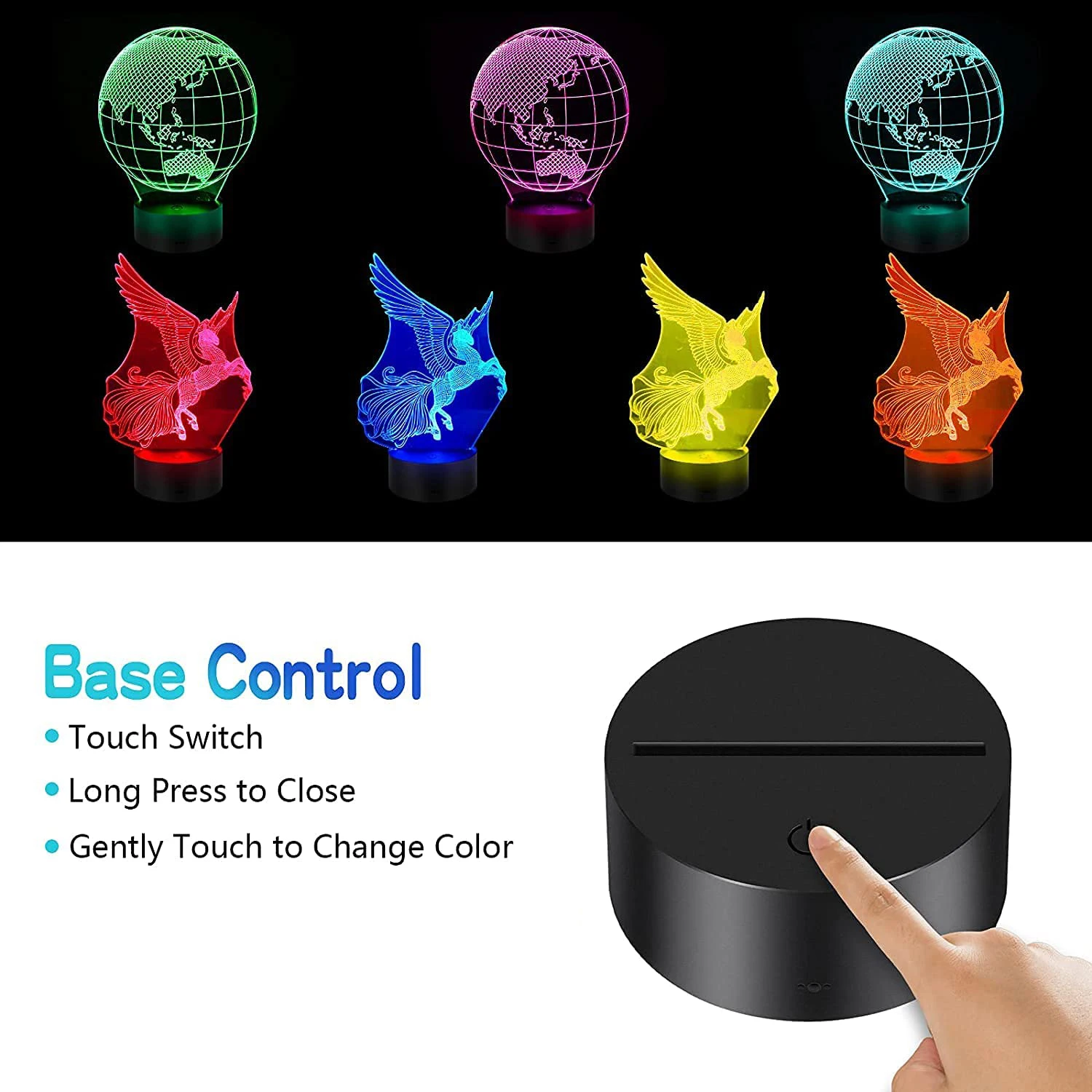 Bedroom Decoration Creative Anime Sonic Hedgehog Gifts Night Light 3d ...