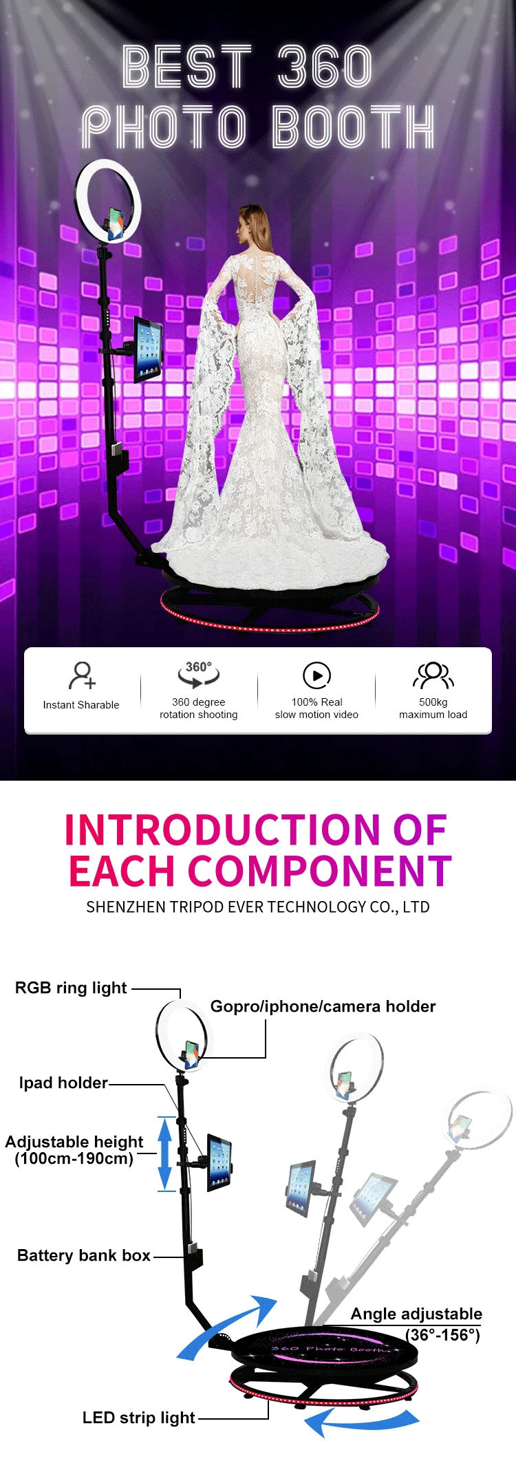 360 Photo Booth Glass Top 360 Photo Booth In Kenya Studio Cabine 360 ...